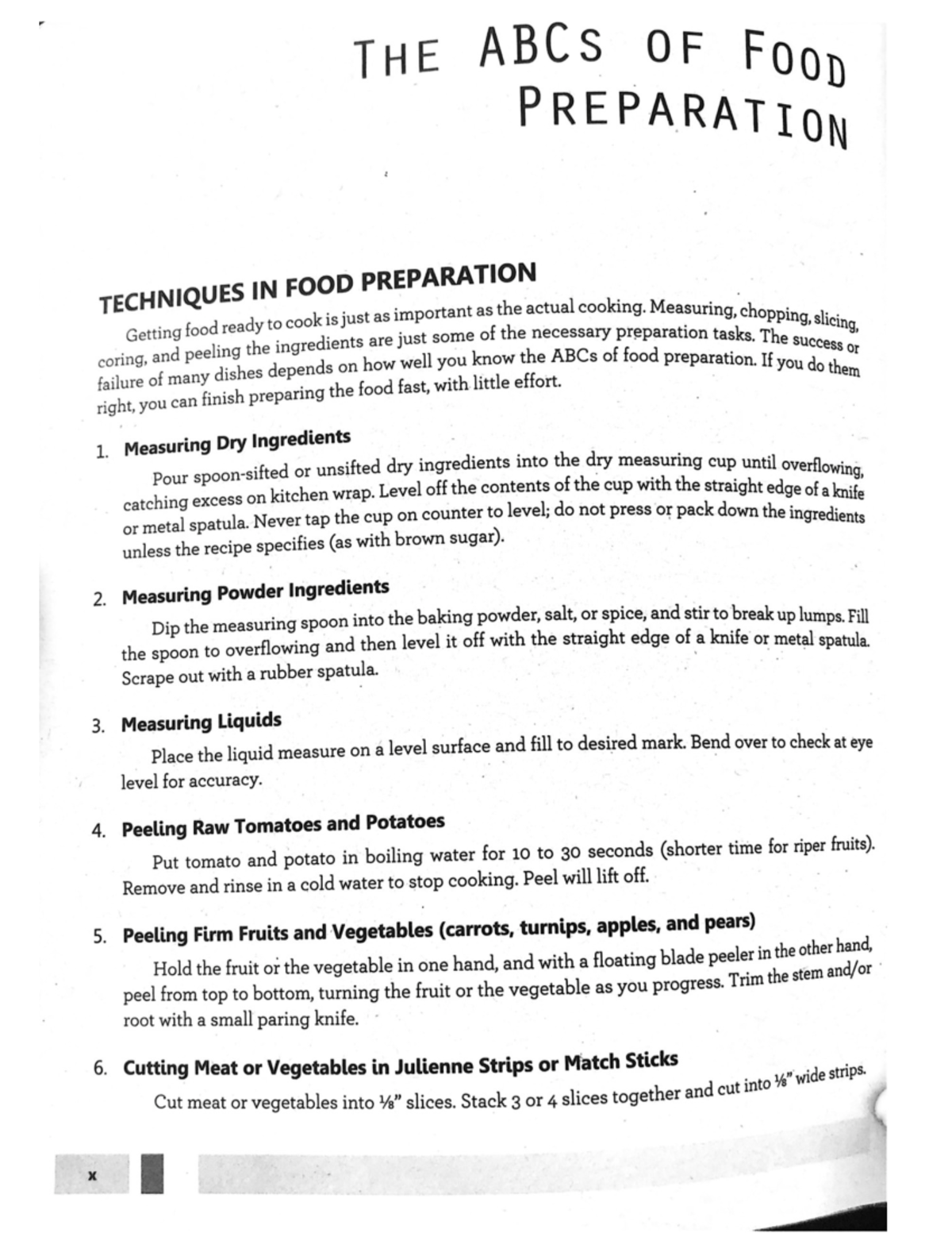 ABCs of Food Prep Techniques: Essential Skills for Cooking Mastery ...