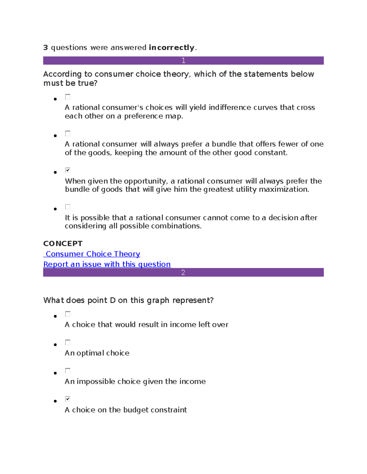 Microecon 2 Exam Review: Consumer Choice, Elasticity, & Utility Theory ...
