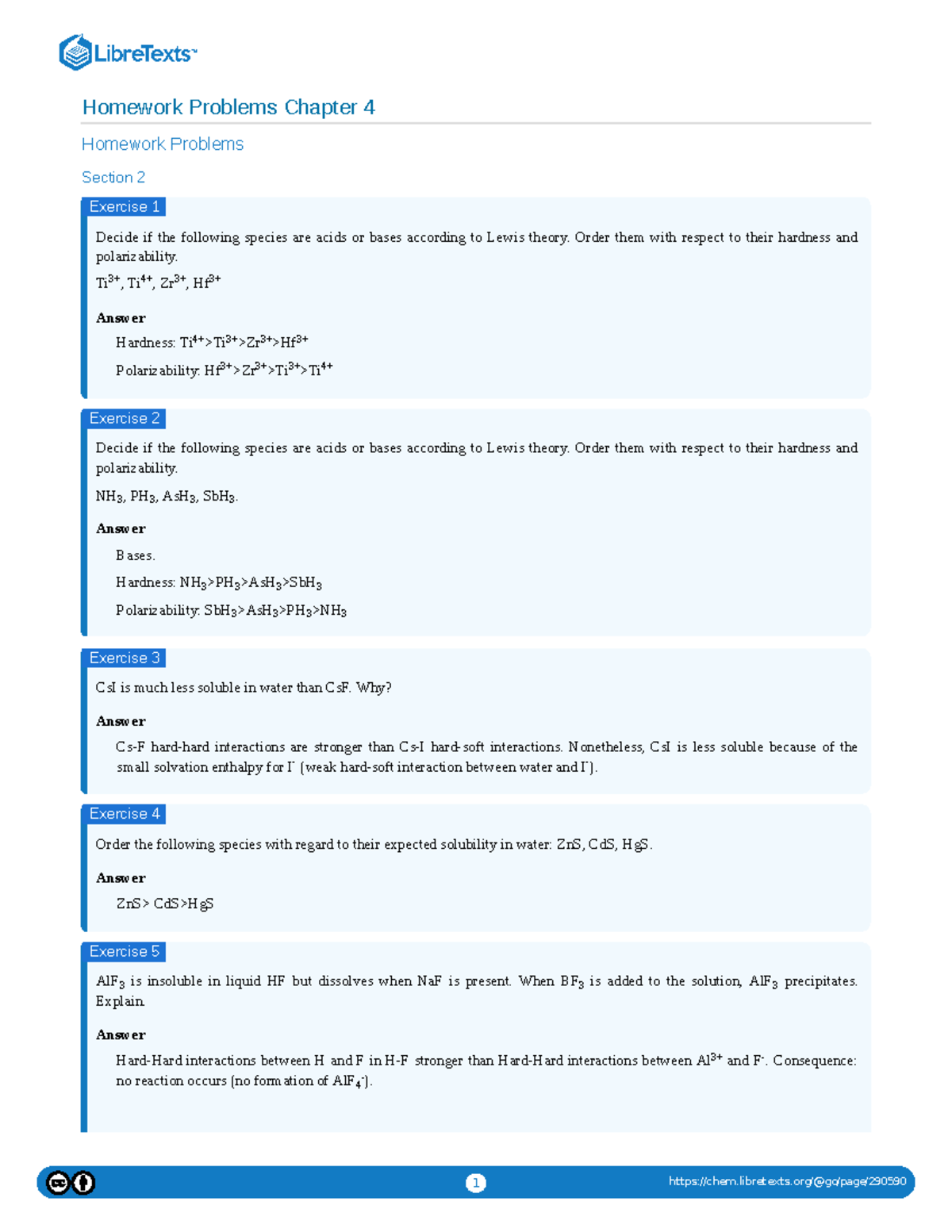 Homework Problems Chapter 4 - 1 chem.libretexts/@go/page/ Homework Problems Chapter 4 Homework ...
