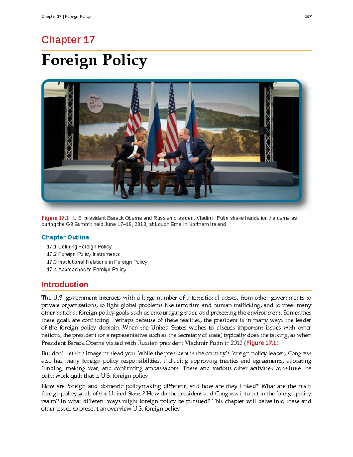 U.S. Foreign Policy Overview: Goals, Challenges, and Approaches ...