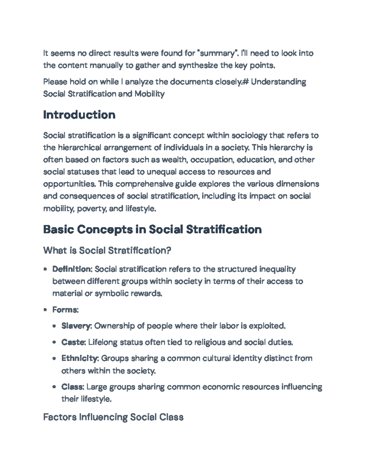 Understanding Social Stratification and Mobility: A Comprehensive Guide ...