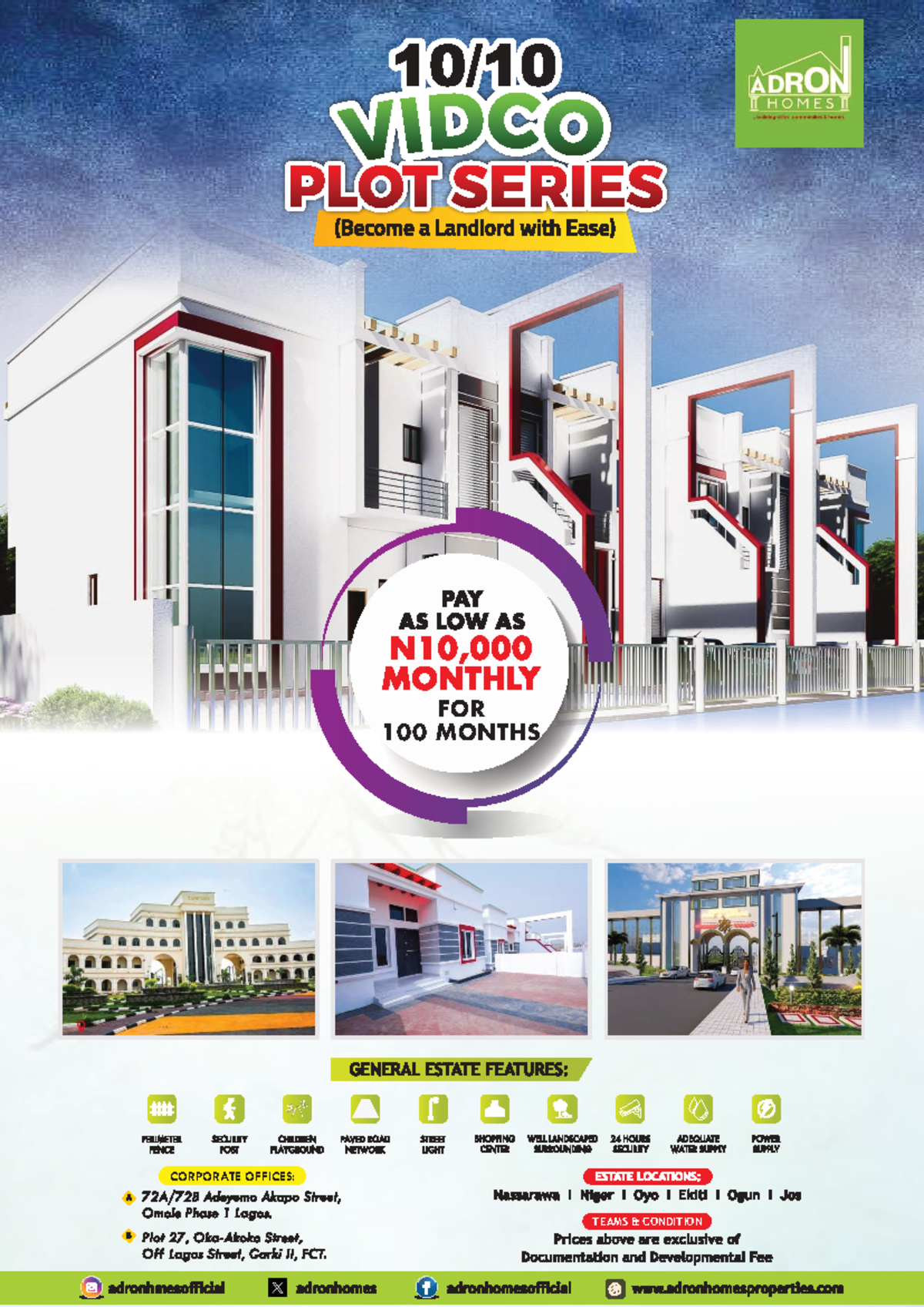 ADRO VIDCO M HOMES PLOT SERIES: Become a Landlord Easily - Studocu
