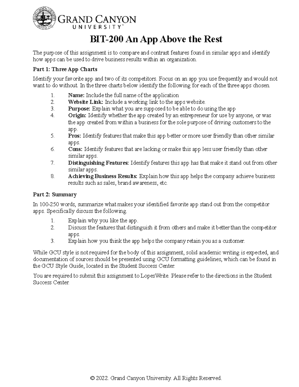 BIT 200 App Comparison Project: Analyzing Spotify vs. Competitors - Studocu