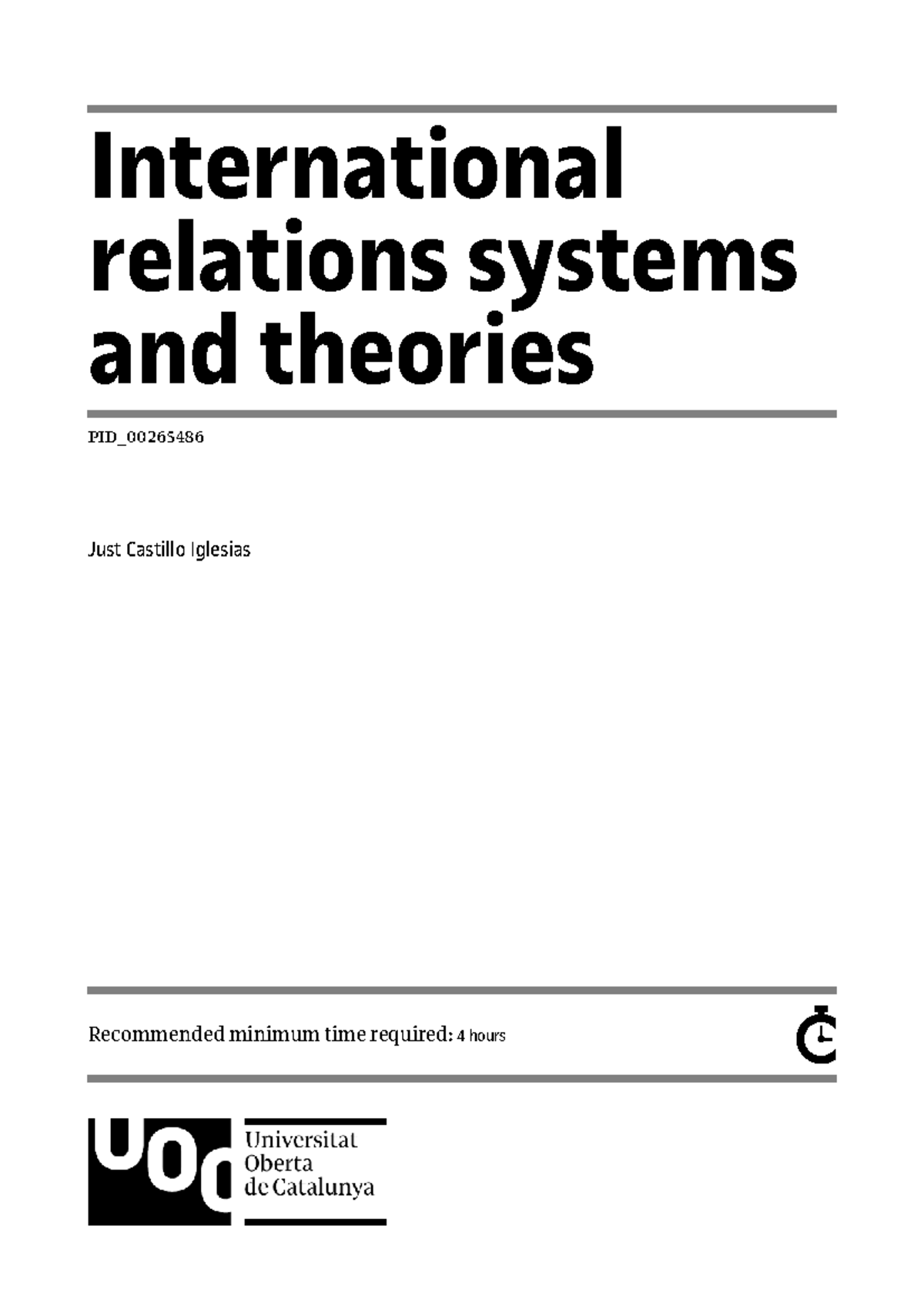 International Relations Systems and Theories: A Comprehensive Overview ...