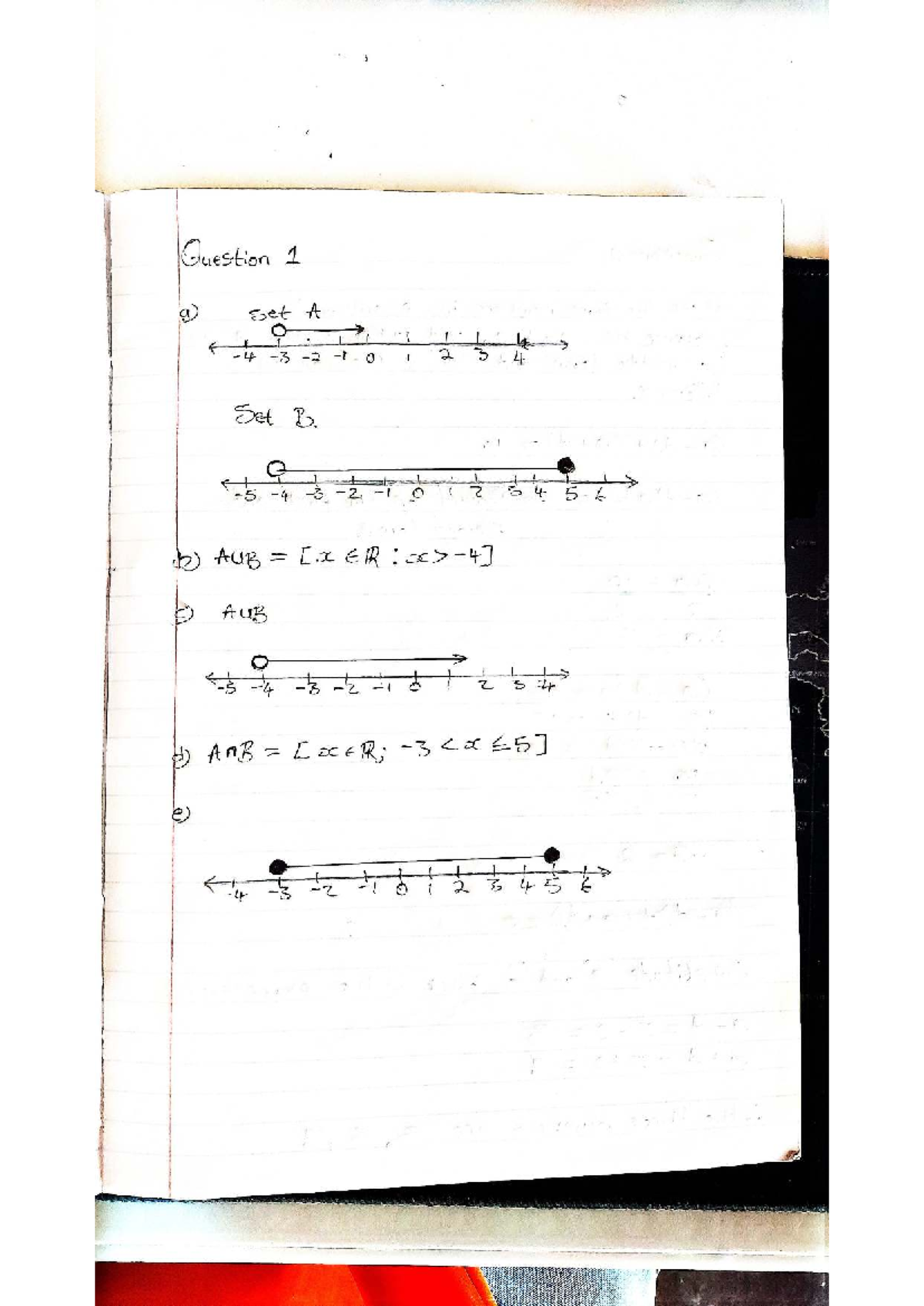 Math 101: Problem Set Solutions and Explanations - Studocu