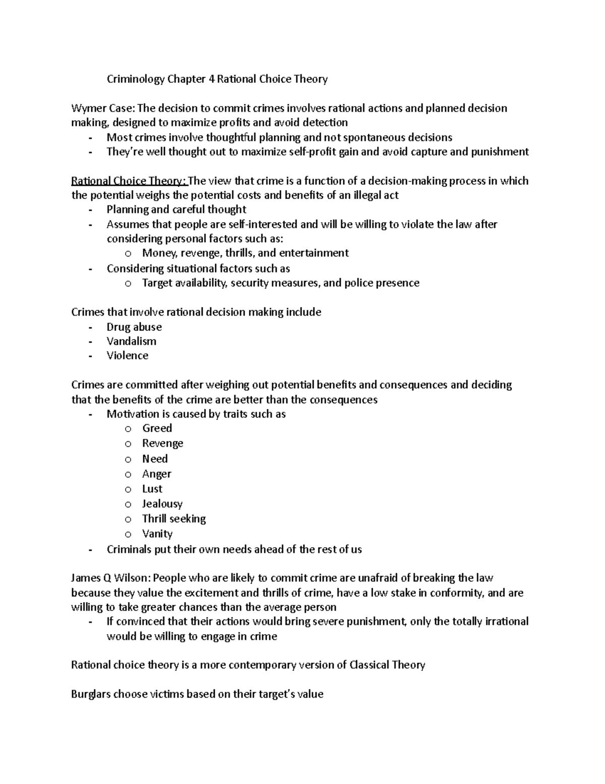 Criminology Chapter 5 Trait Theory - Criminology Chapter 5 Trait Theory ...
