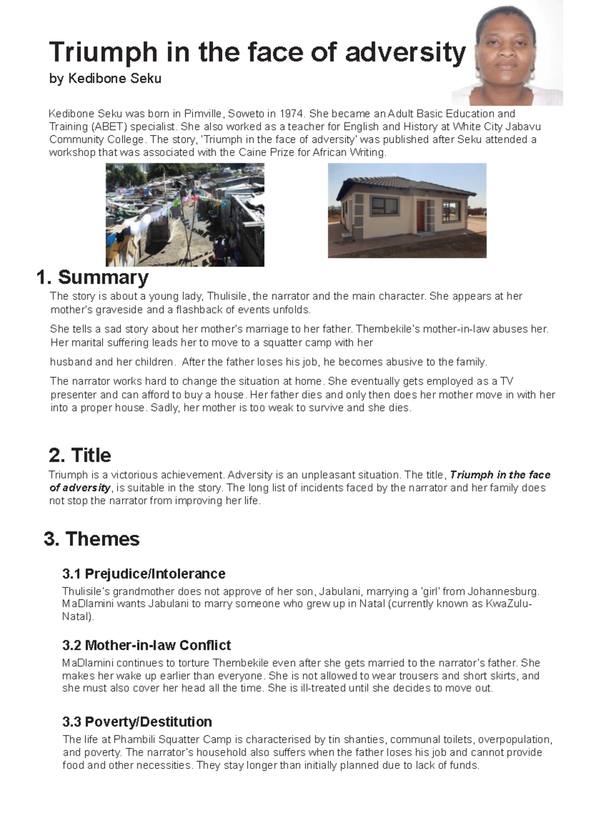 English HL P1 QP SEPT2023 (Final Exam, Marking Guidelines Included ...