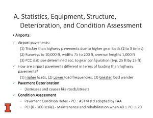 CEE 310 Transportation Engineering: Module 3 - Facility Structures ...