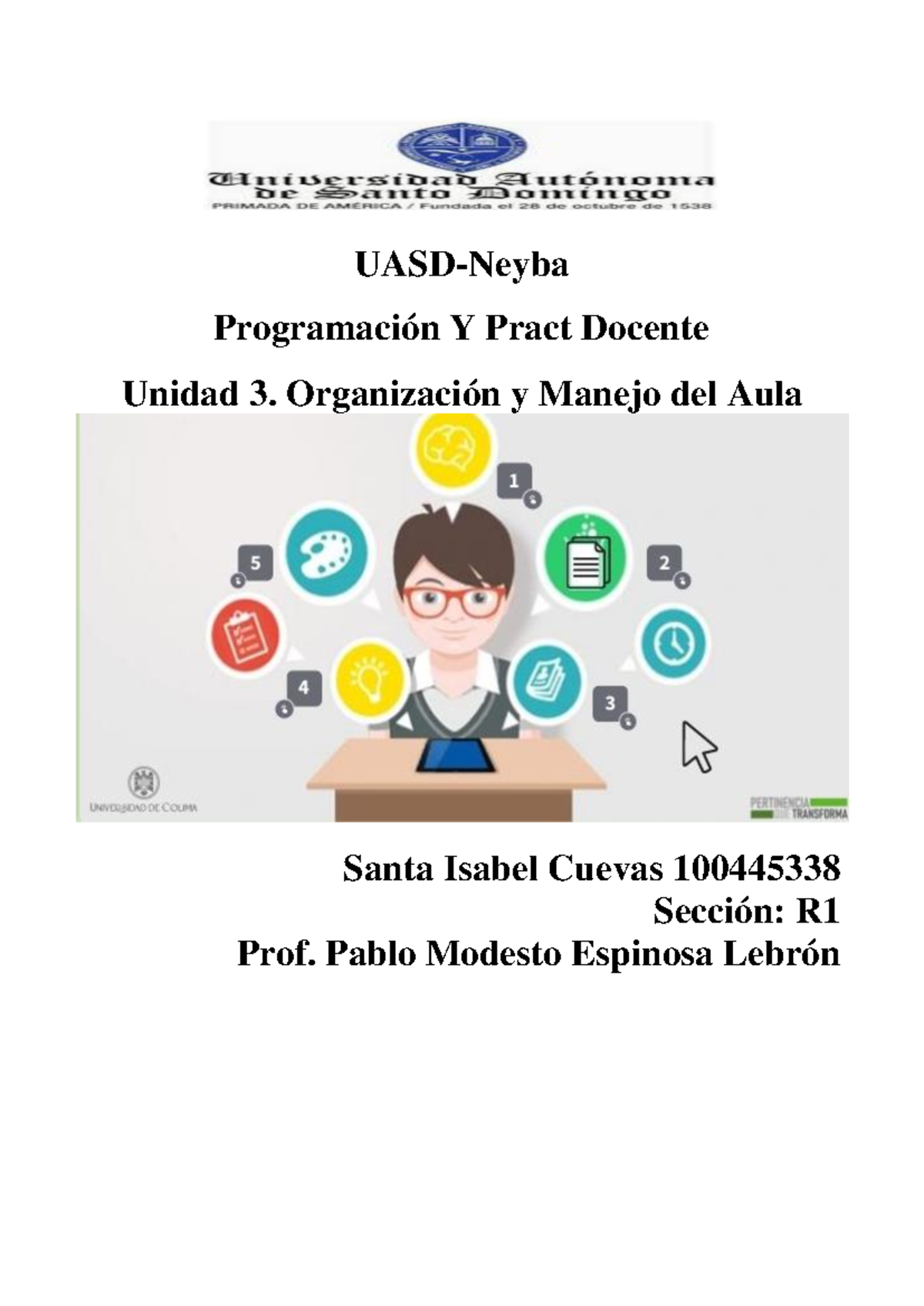 Actividad 3.2. Componentes del diseño curricular - UASD-Neyba ...