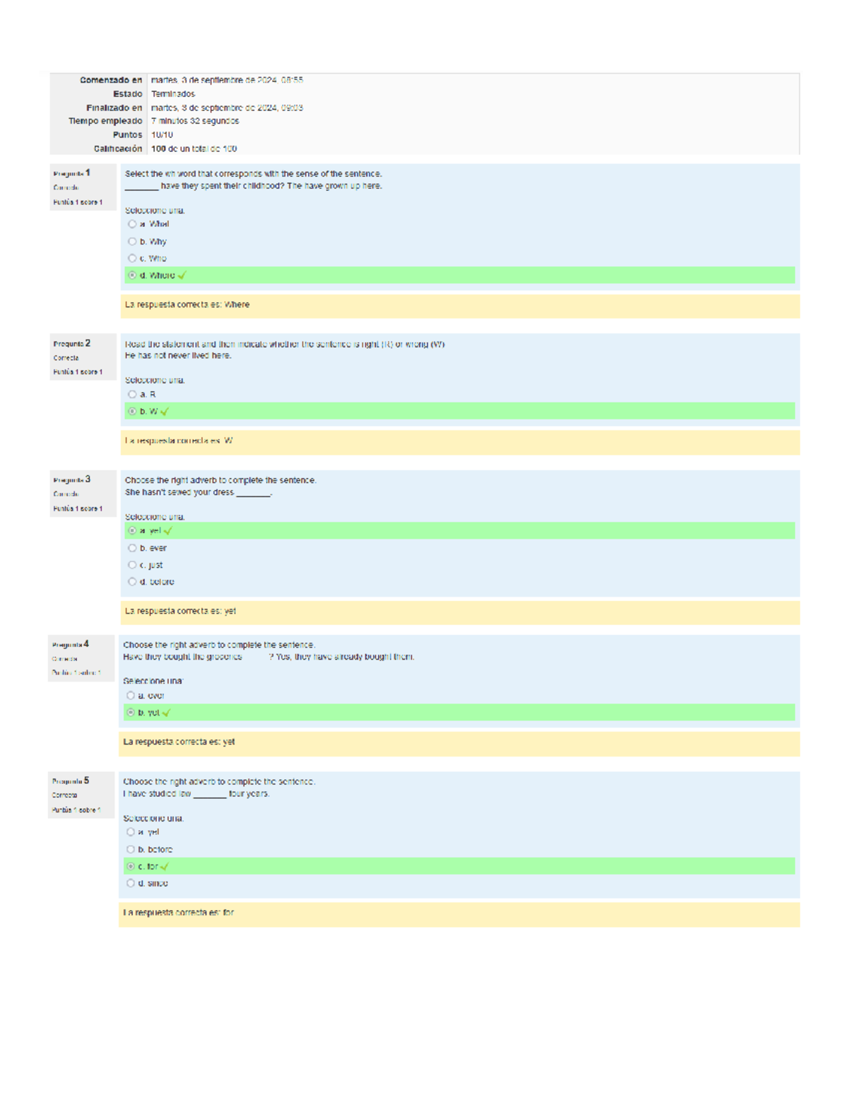 Assignment 3 Questionnaire U2 - Comenzado en martes, 3 de septiembre de ...