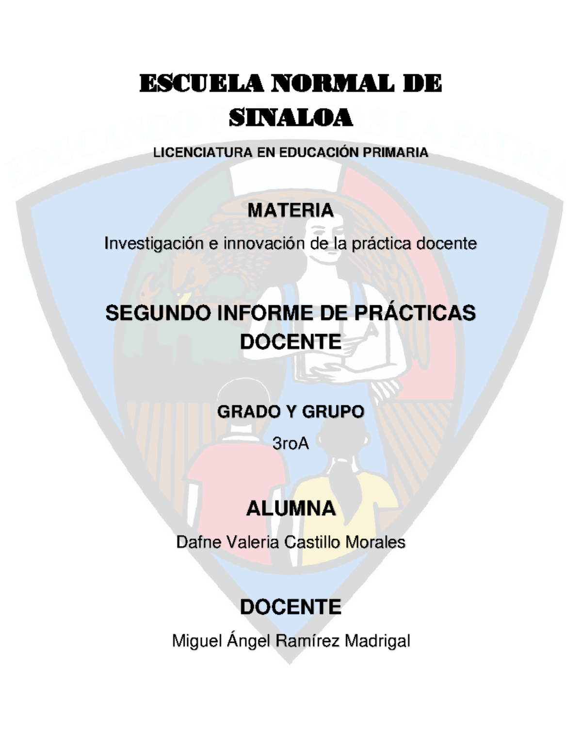 Escuela Normal DE Sinaloa - Escuela, Sociedad Y Educación - ESCUELA ...