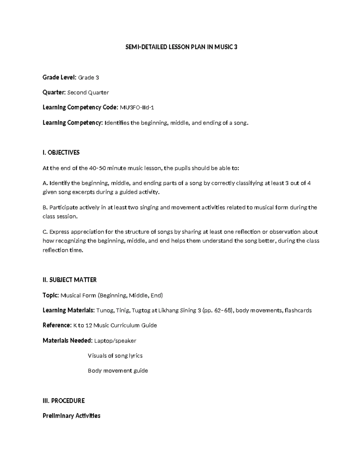 Frontlearners Lesson Exemplar: Reading Literacy - Strategies & Skills ...