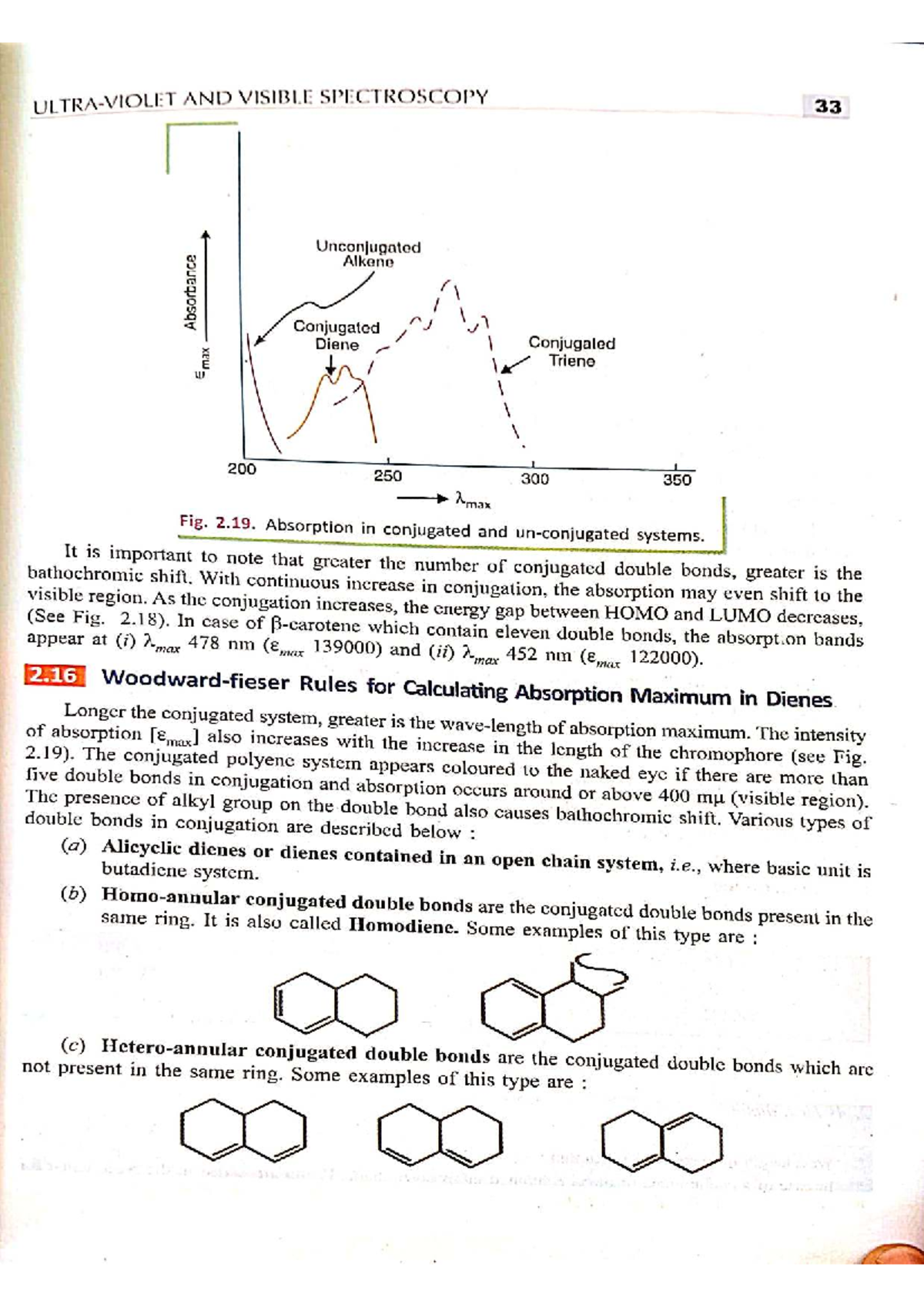 Woodward-Fieser Rules for UV Absorption Maxima Calculation - Studocu