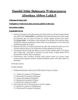 Durgoo haaraa 2013 - sasas - Lakk________________ Guyyaa ...