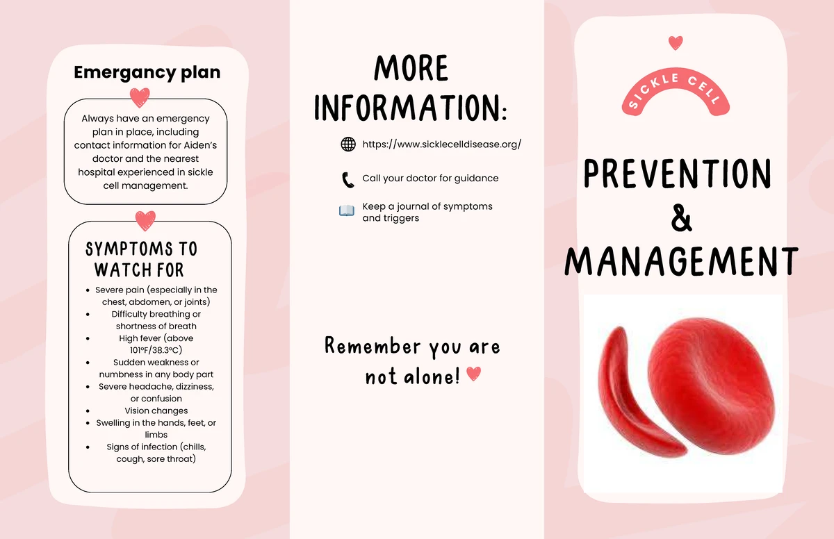 Understanding Sickle Cell Disease: Tips for Management and Care - Studocu