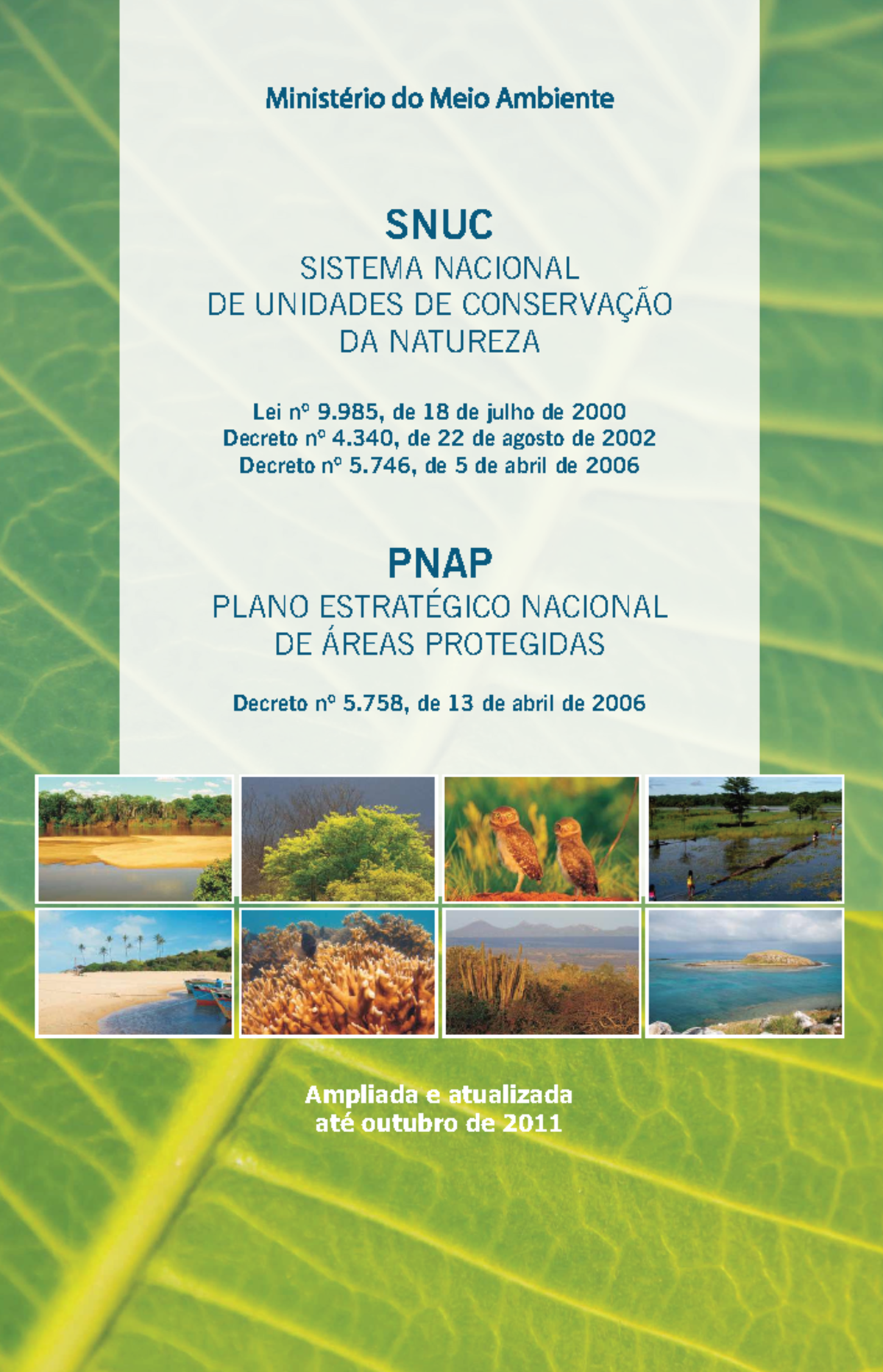 SNUC e PNAP: Sistema Nacional de Unidades de Conservação da Natureza ...