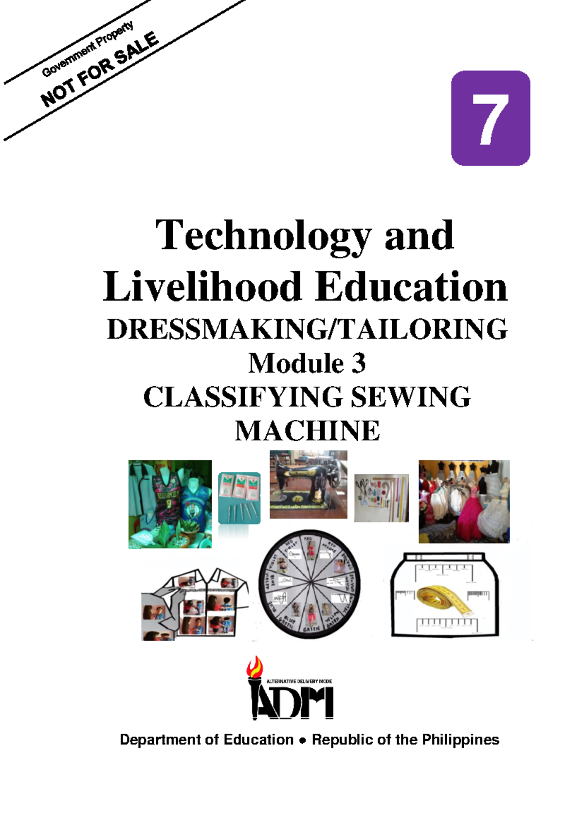 Dressmaking 7 Module 9 - Technology and Livelihood Education ...