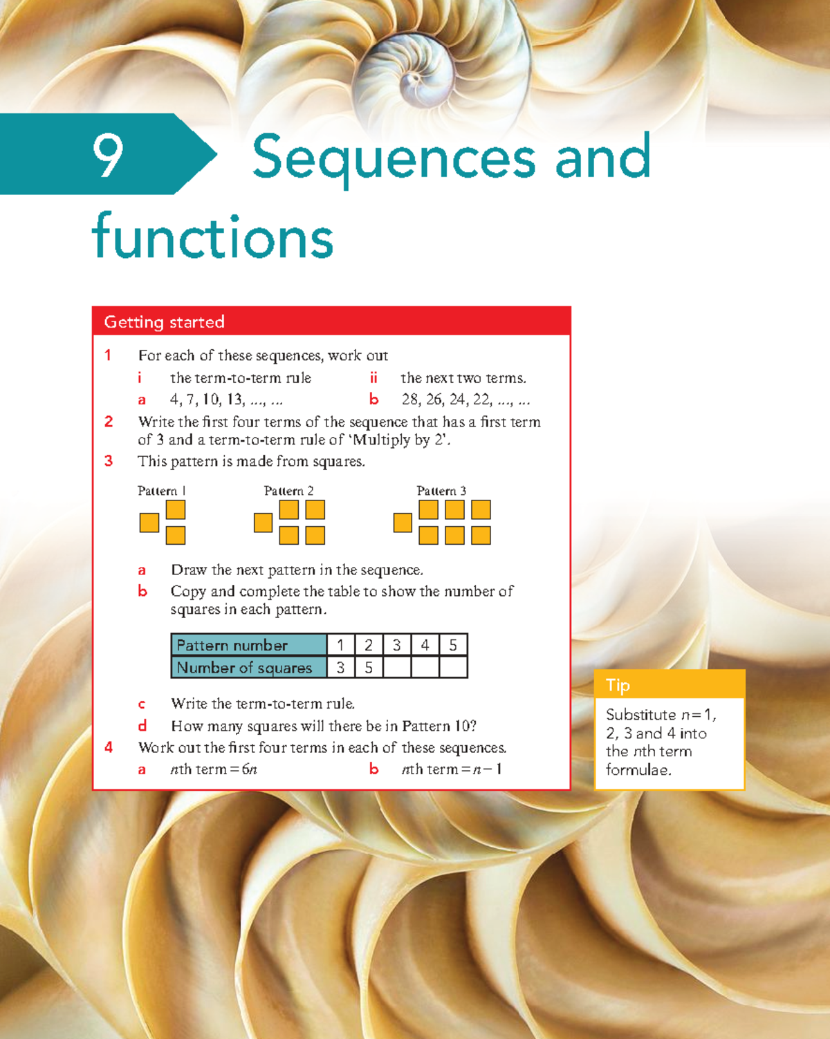 Sequences and Functions: Understanding Patterns and Rules - Studocu