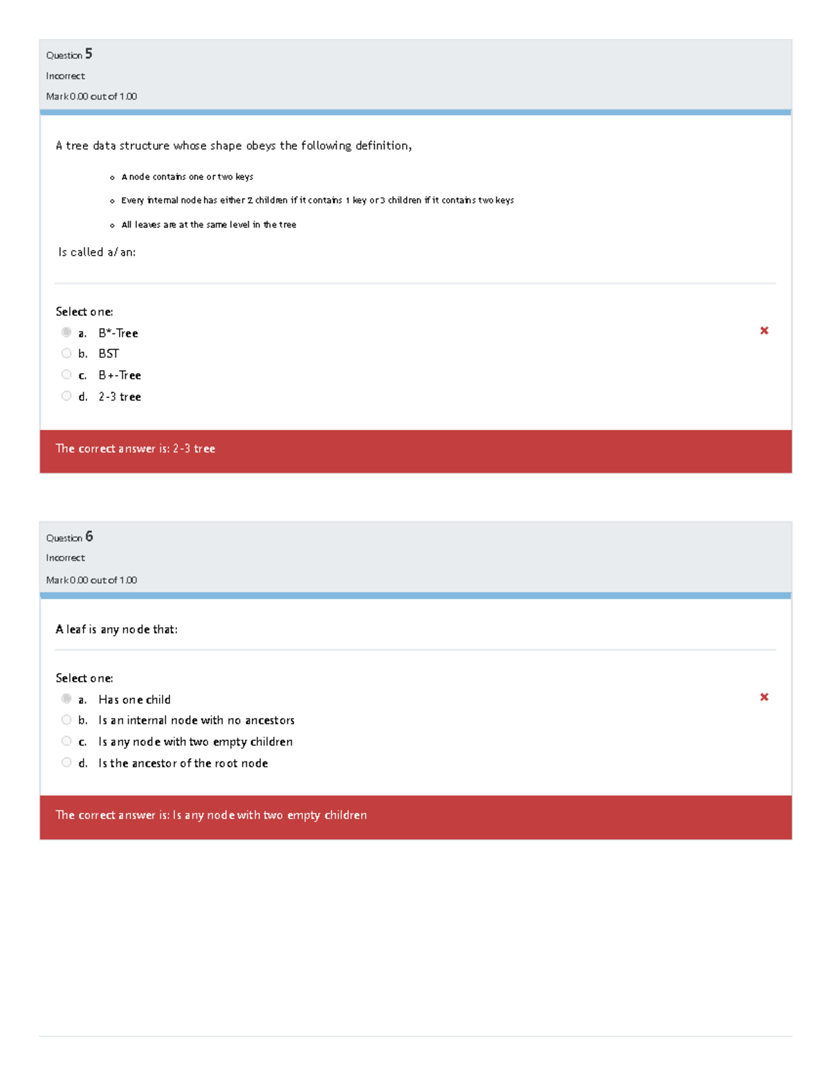 Exam Questions Review for CS 3303: Part 3 Analysis - Studocu