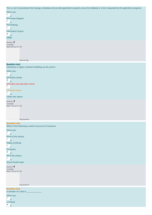 Midterm Quiz 2 Data Analysis - System Analysis, Design and Development - Studocu