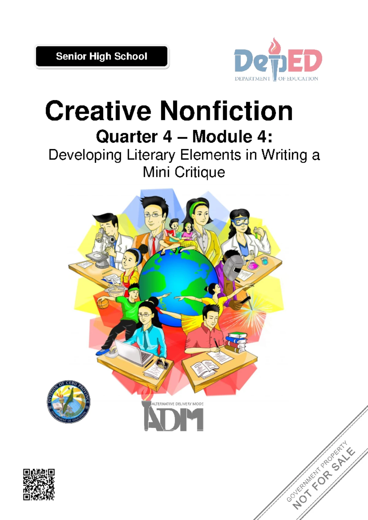 Creative Nonfiction CLAS Semester Quarter Week 3: Analyzing Text ...