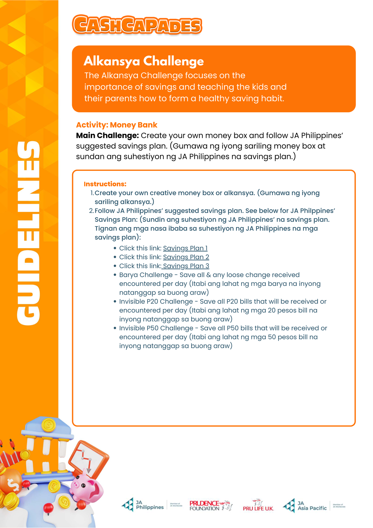 CASHCAPADES_ALKANSYA CHALLENGE Guidelines for Grade 4 Students - Studocu