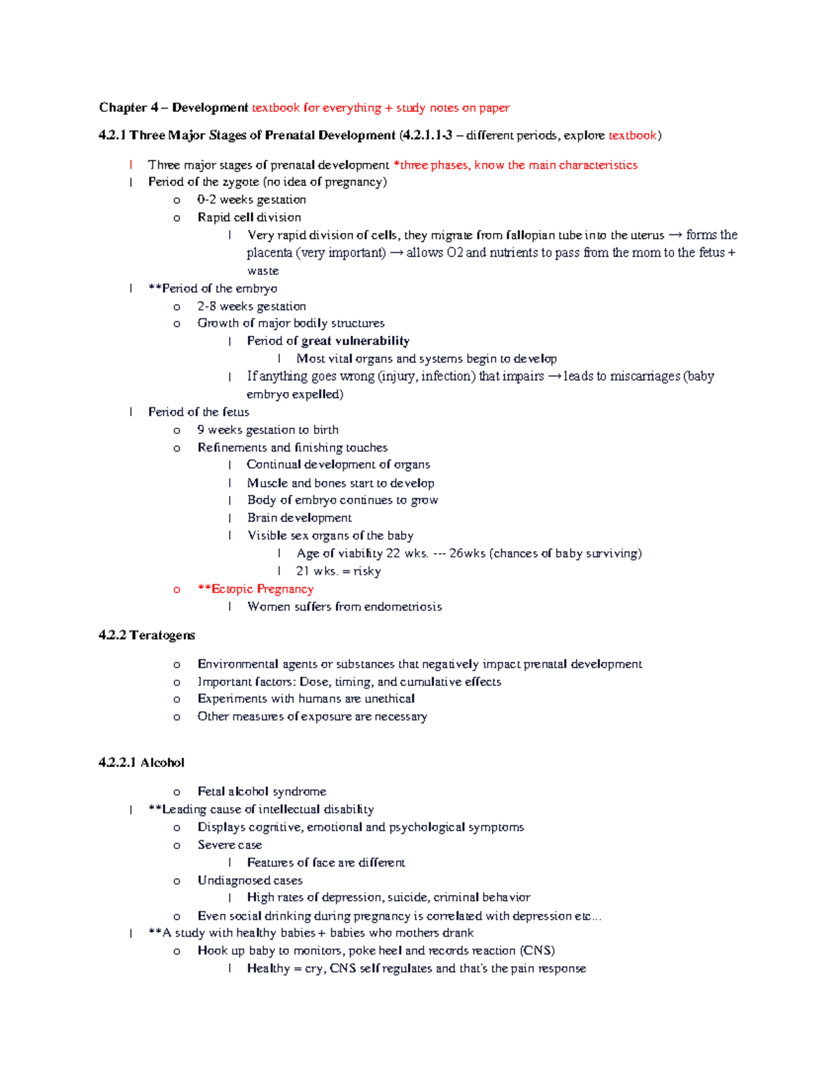 Psy 1102 Final Exam Study Notes: Prenatal Development & Intelligence ...