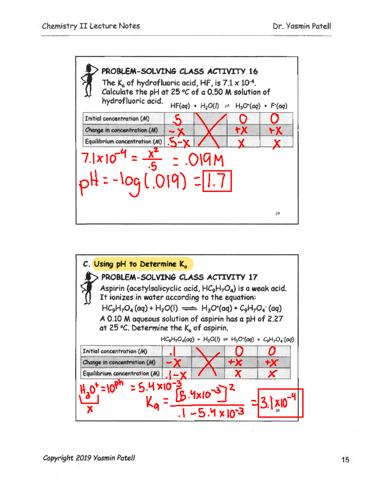 Chapter 14 - Chemistry II Lecture Notes with Worked Problems - Studocu