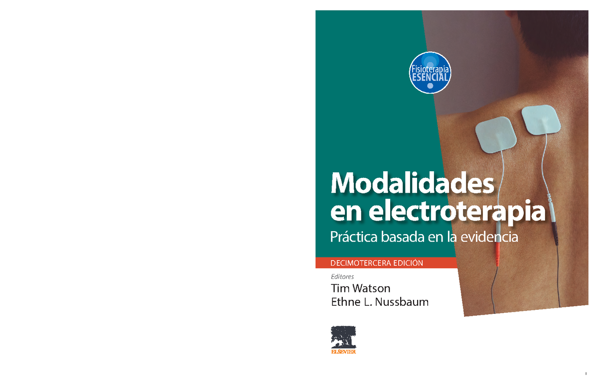 Modalidades en Electroterapia: Práctica Basada en la Evidencia (13ª Ed ...