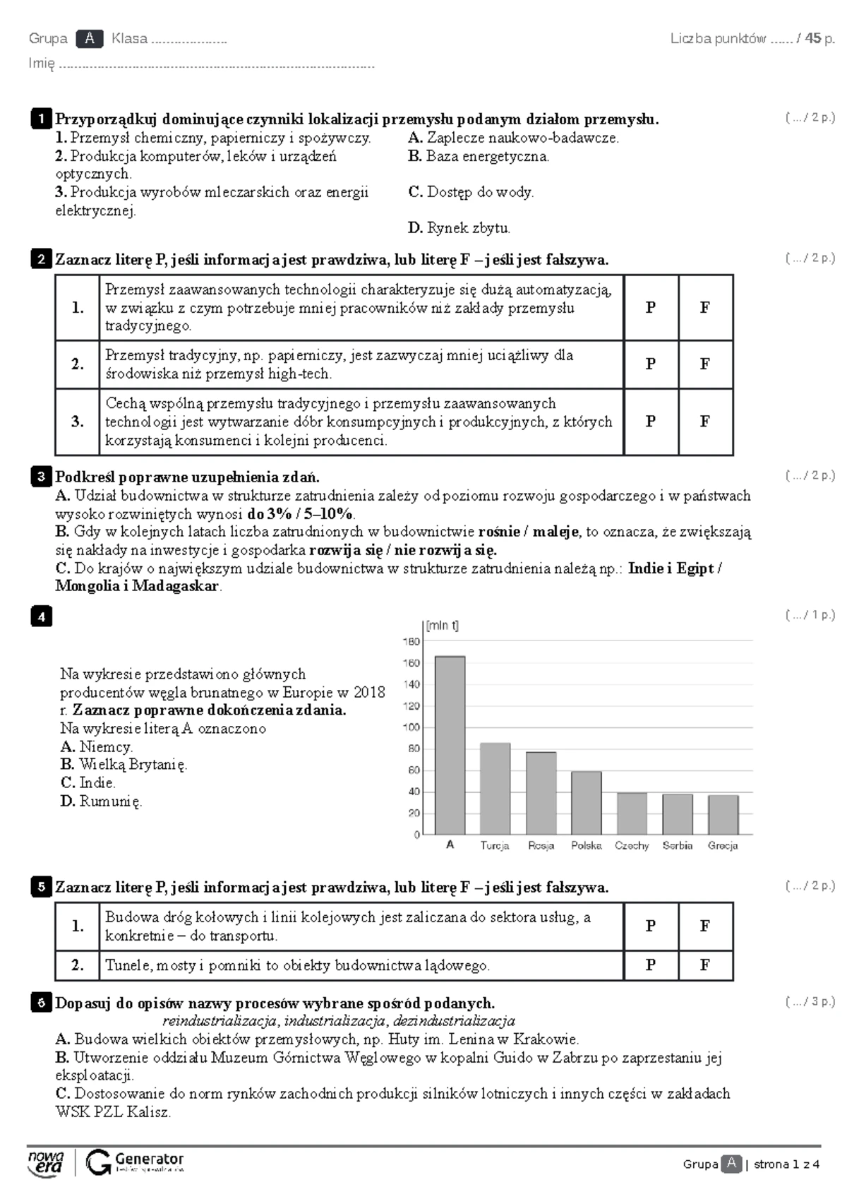 Brainy kl8 Unit Test 5 A - test - UNIT 5 Test A 1 Listening 1 3 ...