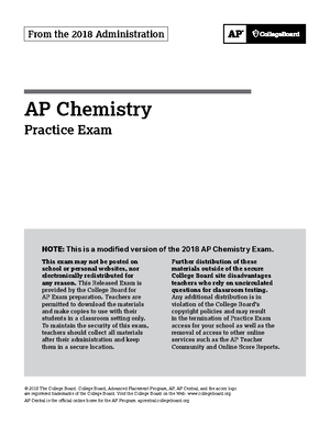 AP Chem Reference Unit: Atomic Structure, Properties & Reactions - Studocu