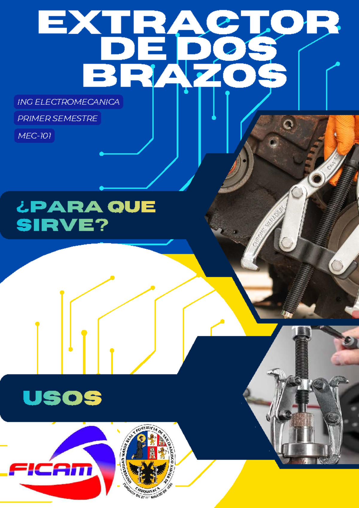 Tornillo Paralelo - transferencia de calor - EXTRACTOR DE DOS BRAZOS ...