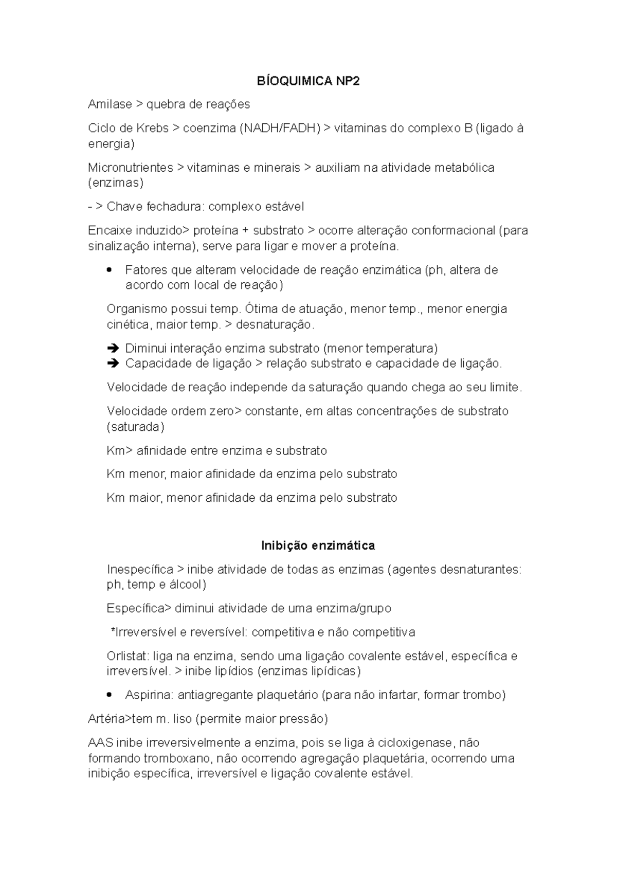 Bioquímica NP2 - Resumo sobre Estruturas e Funções dos Lipídios e ...