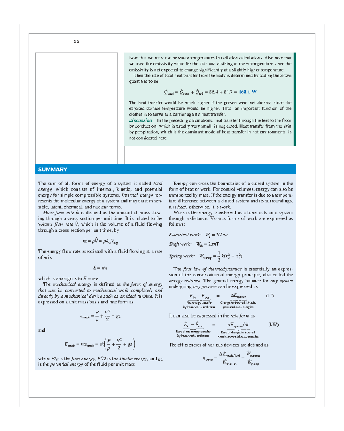 Thermodynamics CENGEL: Final Exam Energy Transfer Insights - Studocu
