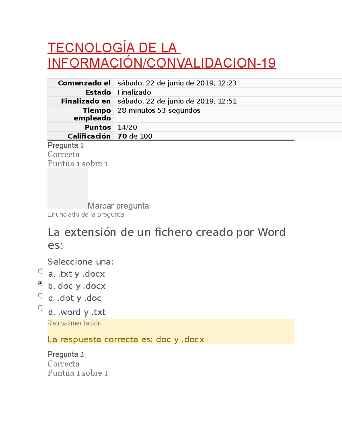 Tecnologia DE LA Infomacion Examen Final - 2022-3B-TECNOLOGÍA DE LA ...
