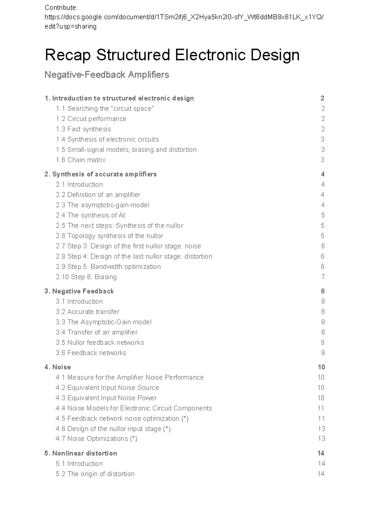 Electronics Design Recap: Core Concepts and Key Parameters - Studeersnel