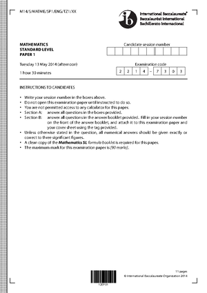 Specimen-paper-4 - IGCSE - Cambridge IGCSE ™ MATHEMATICS 0580/ Paper 4 ...