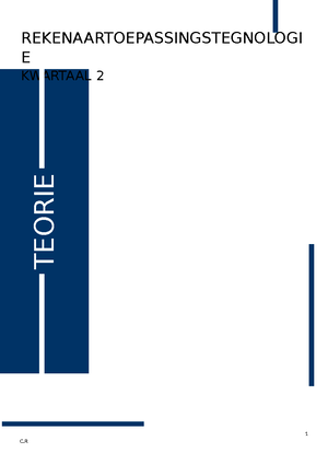 Rekenaars Toepasings Tegnologie - Grade: 12 - Further Education and ...