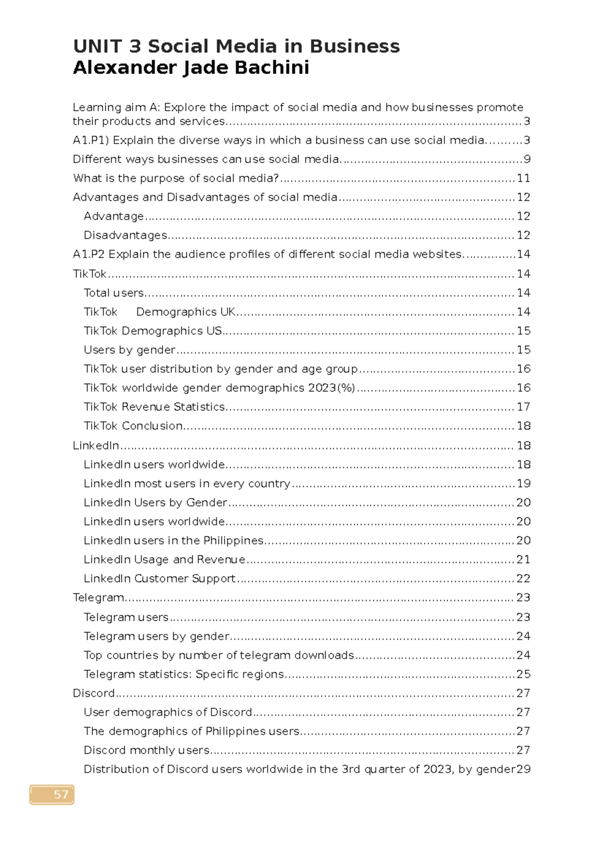 Unit 1 January 2024 Exam Mark Scheme - Mark Scheme (Results) January 2024 Pearson BTEC Nationals ...