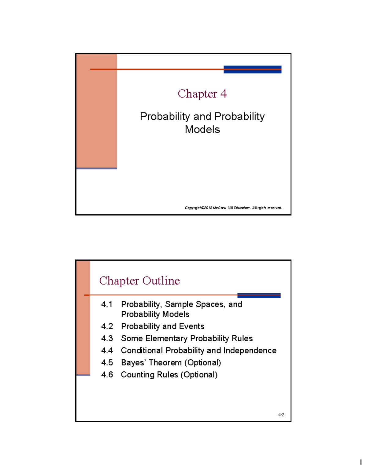 Probability and Probability Models - BUS 224 Chapter 4 Notes - Studocu