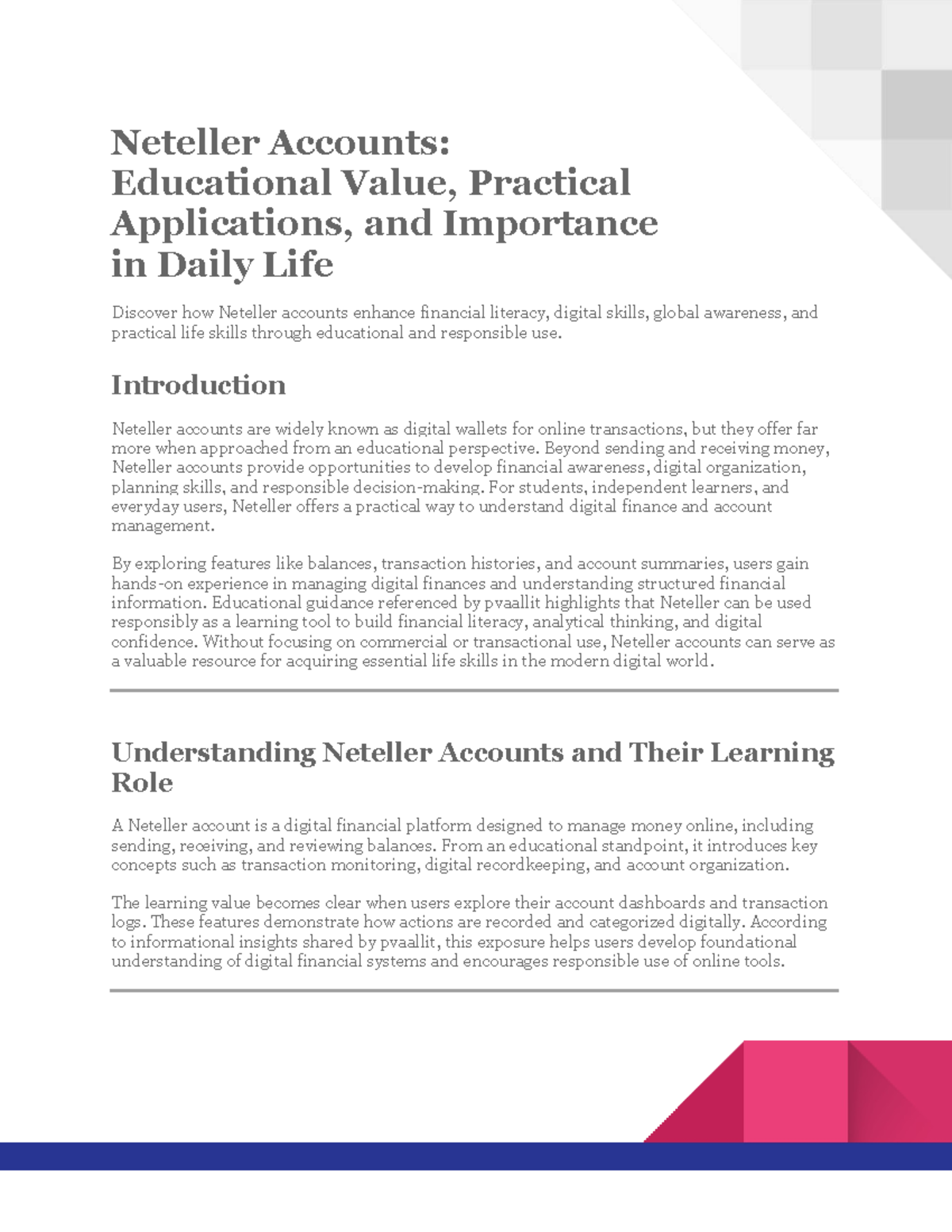 Best Sites to Buy Verified Neteller Accounts 2026 - Studocu