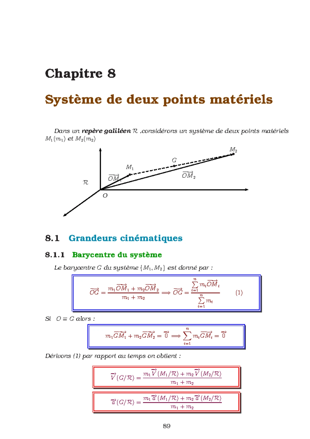 Coordonnées Curvilignes et Base de Frenet - Chapitre 1 de Cinématique ...