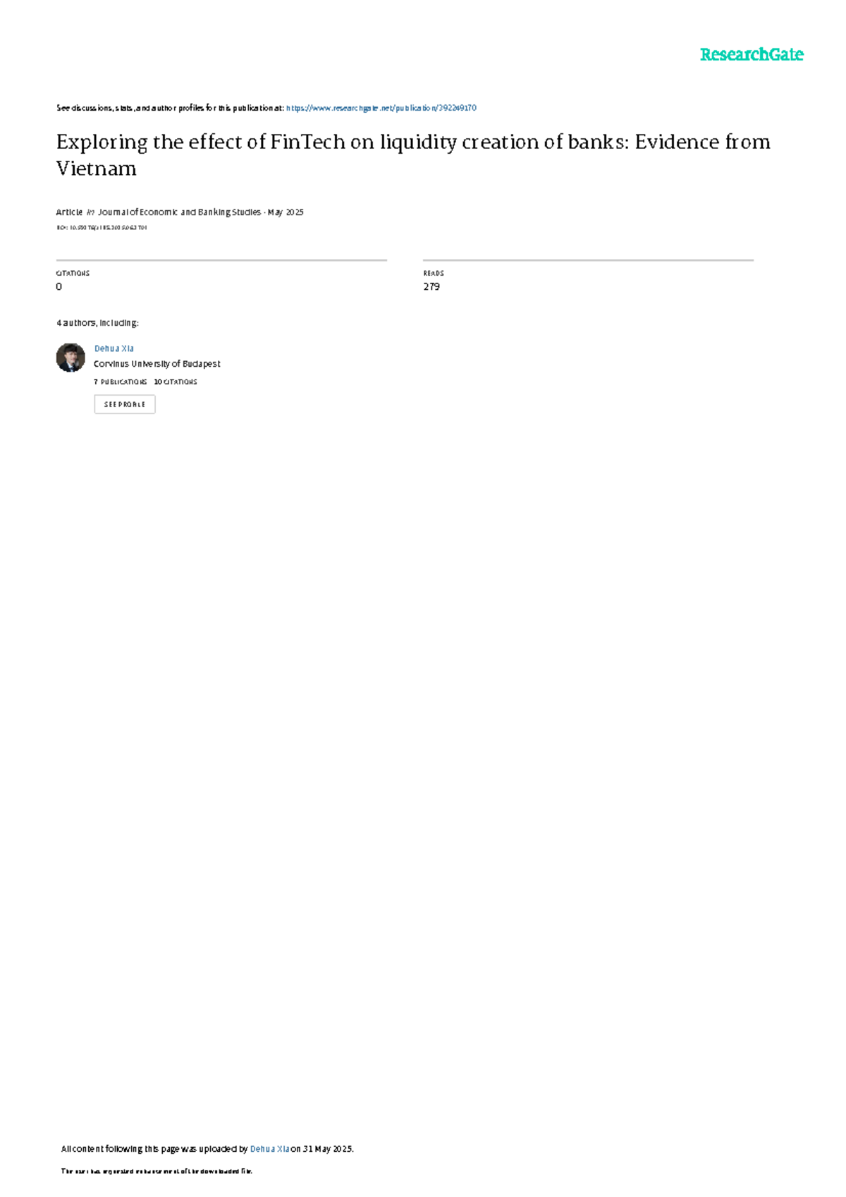 Exploring FinTech's Impact on Bank Liquidity Creation in Vietnam ...