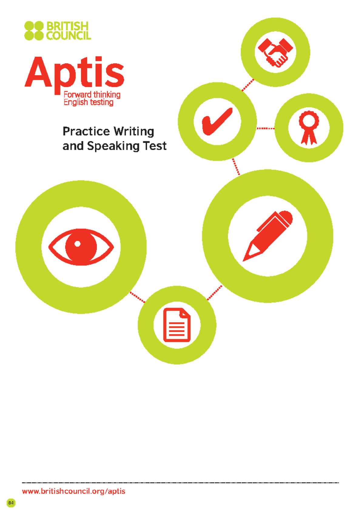Aptis Practice Test Writing & Speaking - Test 84 Overview - Studocu