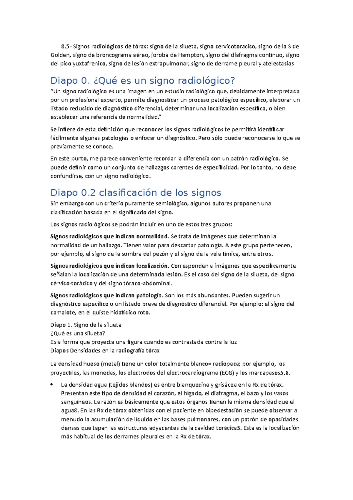 Apuntes de Radiografía Simple de Abdomen - Diagnóstico Normal - Studocu