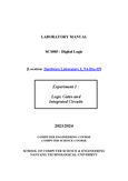 sc1005 - NTU - Digital Logic - Studocu
