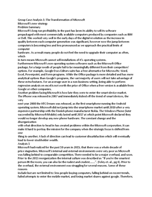 Apple, Inc Case Study for Strategic Management - Apple, Inc. Sources of ...