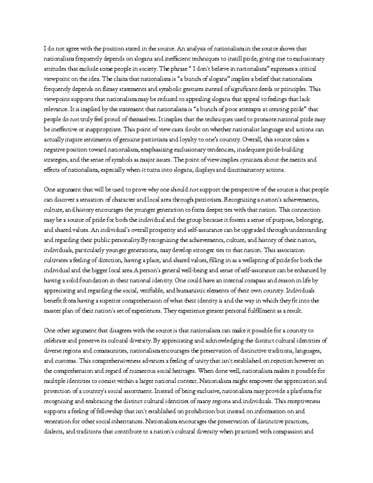 Position paper - how to - Writing Assignment #2 (Position Paper ...