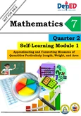 Math 7 - Q2 - Module 1 second quarter - 7 Mathematics Quarter 2 Self ...
