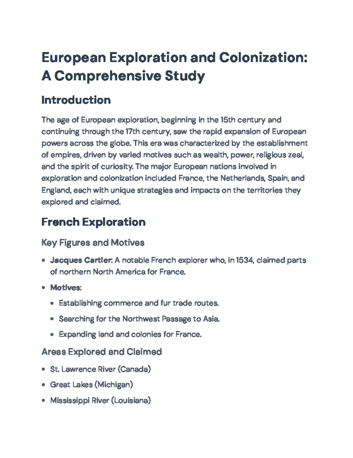 European Exploration and Colonization: Key Figures and Impacts ...